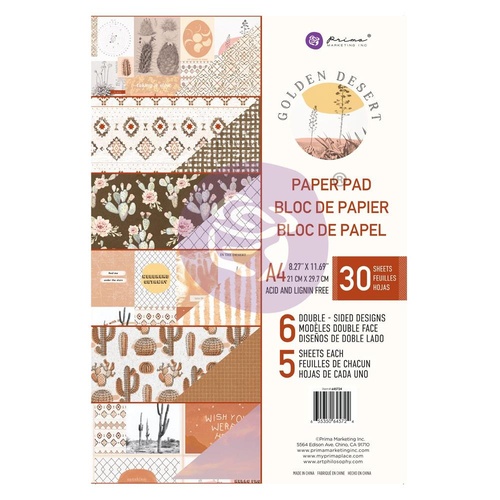 Paper Pads A4 Paper Pads | Papermaze Scrapbooking Supplies